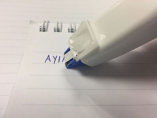 So...What's Best: Correction Tape vs Correction Fluid vs White Out Pen